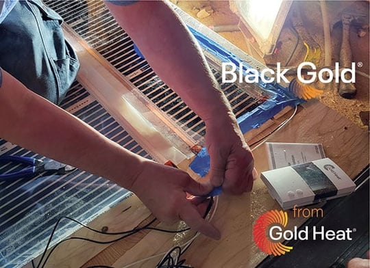 Benefits of luxury vinyl over a electric radiant floor heat system